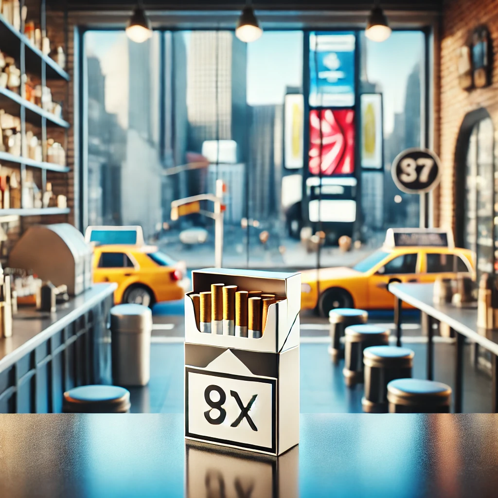 How much is a pack of cigarettes in New York